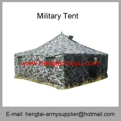China Cheap Military Waterproof Travel Outdoor Khaki Green Fire-resistant Camping Relief Tent for sale