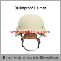 China Buletproof Aramid Or UHMWPE Fiber Helmet Bulletproof Vest Alumina PE Proctive Protective Helmet for sale