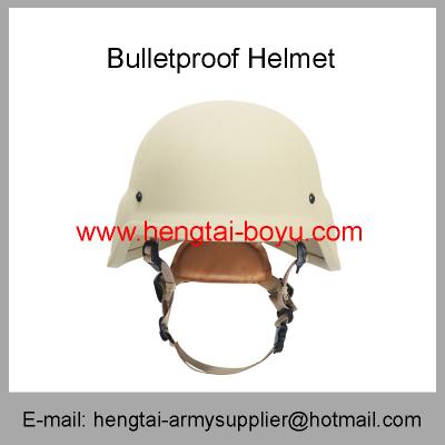 China Buletproof Aramid Or UHMWPE Fiber Helmet Bulletproof Vest Alumina PE Proctive Protective Helmet for sale