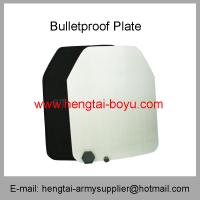 China Equipped with professional NIJ IIIA IV Army Alumina Ceremic Police Military Bulletproof Plate factory for sale
