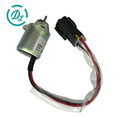 China EexcavaStart 12VDC Fuel Shut Off Solenoid 119233-77932 for 4TNV88 Engine for sale