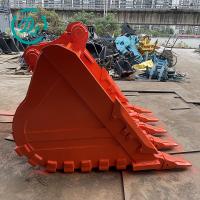 China EexcavaStart Hitachi Excavator Bucket ZX490 2.5m3 OEM E00066242 for ZX470 ZX520 for sale