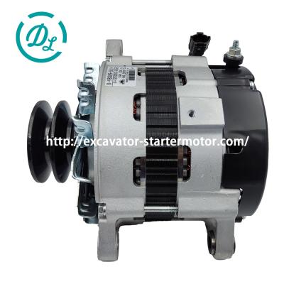 China EexcavaStart 24V 50A Excavator Alternator for ISUZU 4LE2 SH75X-3B for sale