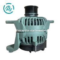 China EexcavaStart 24V 80A Excavator Alternator 0124555009 20409228 Volvo D12D D16D for sale