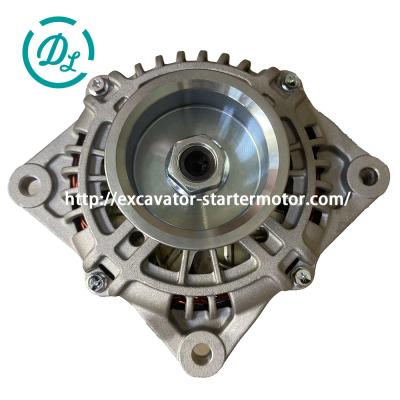 China EexcavaStart 24V 100A Excavator Alternator A004TR5188 1516176 1525447 for sale