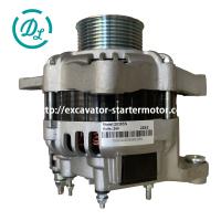 China EexcavaStart 24V 100A Excavator Alternator A004TR5188 1516176 1525447 for sale