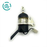 China EexcavaStart Kubota 12VDC Fuel Shut Off Solenoid for D722 Z482 Engines for sale