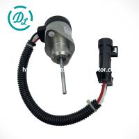 China EexcavaStart Kubota V2403 Engine Fuel Stop Solenoid 1G925-60011 12VDC for sale