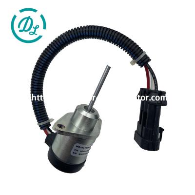 China EexcavaStart Kubota V2403 Engine Fuel Stop Solenoid 1G925-60011 12VDC for sale