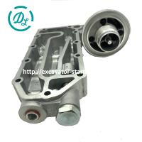 China EexcavaStart Cummins 6D114 Oil Radiator Core Side Cover 3974324 3974326 for sale