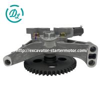 China EexcavaStart YAMATO 48T Oil Pump ME034720 for Mitsubishi 6D14 Engine 24V for sale