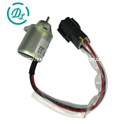 China EexcavaStart Yanmar 4TNV94 Stop Solenoid 12V OEM 119233-77932 1503ES-12S5SUC12S for sale