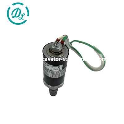 China EexcavaStart 40C07-203A Hydraulic Pump Solenoid Valve 24V for Kobelco SK200-6 for sale