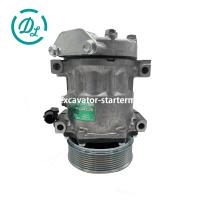 China EexcavaStart SANDEN SD7H15 24V Excavator AC Compressor 0012109650 for sale