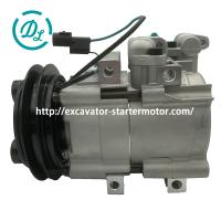 China EexcavaStart HS18 Excavator AC Compressor 24V 10957C UAC CO for sale