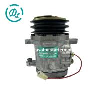 China EexcavaStart Sanden SD7B10 12V Excavator AC Compressor 7155 57189 for sale