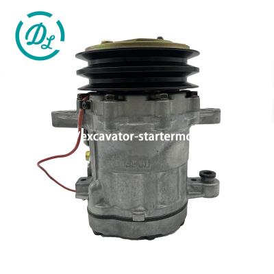 China EexcavaStart Sanden SD7B10 12V Excavator AC Compressor 7155 57189 for sale