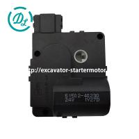 China EexcavaStart Sumitomo SH235X-6 Excavator Servo Motor 51502-40230 24V for sale