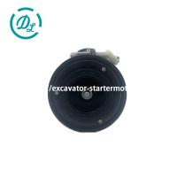 China EexcavaStart Denso 10SRE18C 24V Excavator AC Compressor HFC-134a for sale