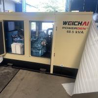 China EexcavaStart Weichai WPG68.5-L1 55kVA Diesel Generator Power Station for sale