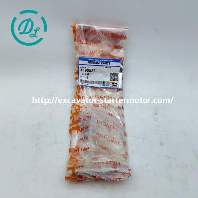 China EexcavaStart Hitachi ZX200-3 Excavator Muffler Clamp OEM 4190587 24V 1kg for sale