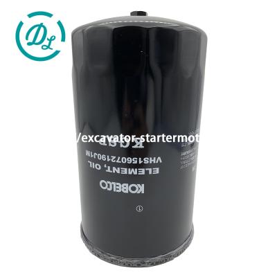 China EexcavaStart Kobelco SK200-8 Excavator Oil Filter VHS156072190J1M 15913-0120 for sale