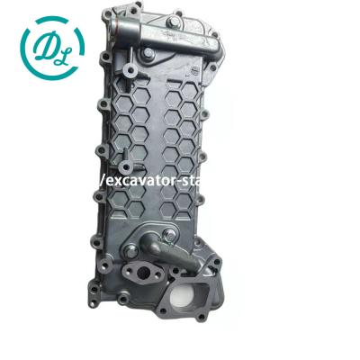 China EexcavaStart ISUZU 4HK1 Engine Oil Cooler Side Cover 8-98085312-0 8-98385201-0 for sale