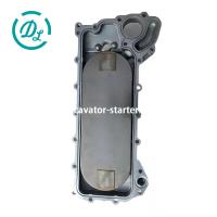 China EexcavaStart ISUZU 4HK1 Engine Oil Cooler Side Cover 8-98085312-0 8-98385201-0 for sale