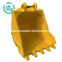 China EexcavaStart CAT E325 Excavator Bucket 300kg New OEM E325 E329 E330 for sale