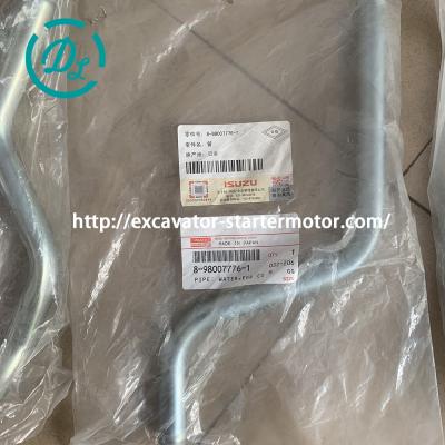 China EexcavaStart ISUZU 6WG1 EGR Cooler Water Pipe OEM 8-98007776-1 for sale