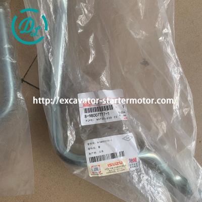 China EexcavaStart ISUZU 6WG1 EGR Cooler Water Pipe OEM 8-98007777-1 for sale