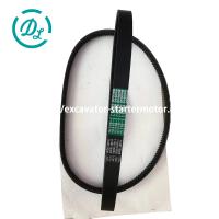 China EexcavaStart ISUZU 6WG1 Cooling Fan Belt OEM 1-13671520-0 for sale
