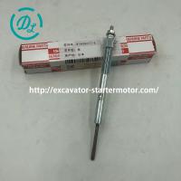 China EexcavaStart ISUZU 4HK1 Engine Metal Glow Plug OEM 8-94390777-6 for sale