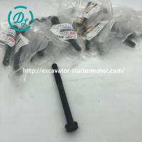 China EexcavaStart ISUZU 4JG1 Cylinder Head Bolt OEM 8-97133416-1 for sale