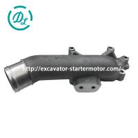 China EexcavaStart ISUZU 6WG1 Thermostat Cover OEM 1-13713061-1 Engine Part for sale