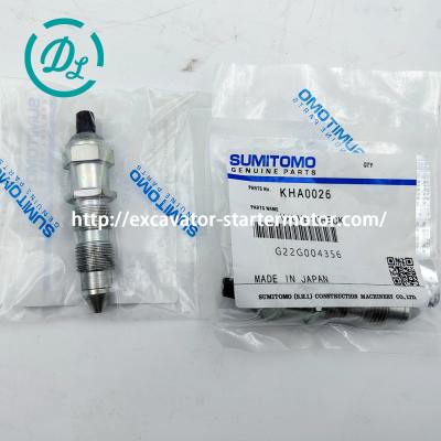 China EexcavaStart Sumitomo SH200 SH300 Metal Check Valve KHA0026 Excavator Part for sale