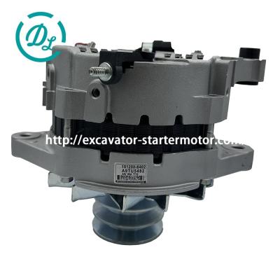 China EexcavaStart ISUZU 6WG1T Excavator Alternator 24V 90A OEM 181200-6402 for sale