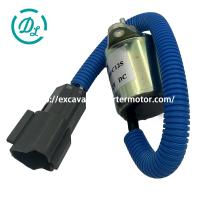China EexcavaStart 12V Fuel Shut Off Solenoid 1503ES-12S5SUC12S for Excavator Engine for sale