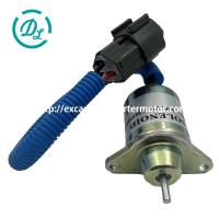 China EexcavaStart 12V Fuel Shut Off Solenoid 1503ES-12S5SUC12S for Excavator Engine for sale