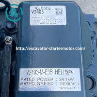 China EexcavaStart Kubota V2403-M-E3B Engine Assembly 1G171-75000 34.1kW for sale