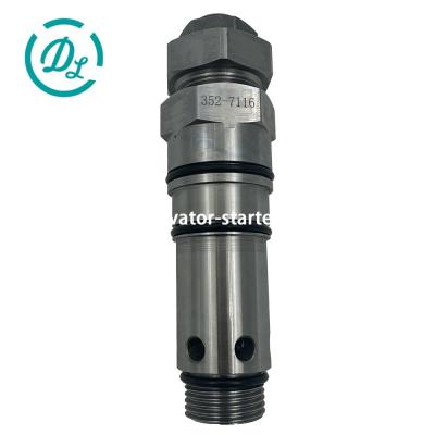 China EexcavaStart CAT 320D Excavator Hydraulic Safety Valve Group 352-7116 24V for sale