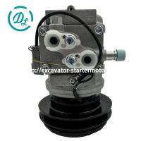 China EexcavaStart 24V Air Conditioning Compressor 11X-Z11-8580 for D65P-12 Bulldozer for sale