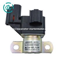 China EexcavaStart ISUZU 4HK1 24V Starter Relay OEM 8980056311 0-25000-9061 for sale