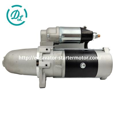 China EexcavaStart Jiefang CA6DE3 Starter Motor QDJ276A 24V 6.0KW OEM for sale