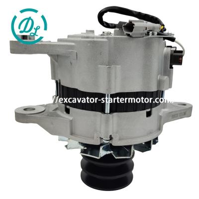 China EexcavaStart DL 6HK1 Excavator Alternator 24V 50A OEM 1812006031 for sale