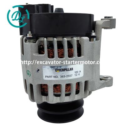 China EexcavaStart CAT 383-2557 T412400 12V 120A Excavator Alternator for 1104D-44TA Engine for sale