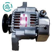China EexcavaStart Yanmar Excavator Alternator 12V 45A OEM 119626-77220 for sale