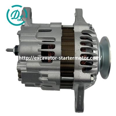China EexcavaStart Mitsubishi Excavator Alternator 12V 35A OEM A007TCA377A for sale