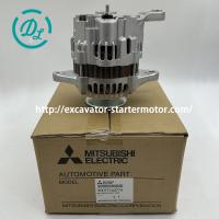 China EexcavaStart Mitsubishi Excavator Alternator 12V 35A OEM A007TCA377A for sale