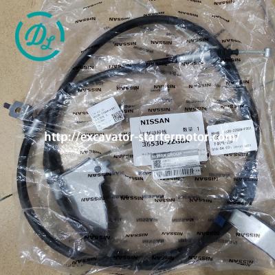 China EexcavaStart Zhengzhou Nissan Excavator Cable Assy-PKB RR LH OEM 36530-2ZG0A+F001 for sale